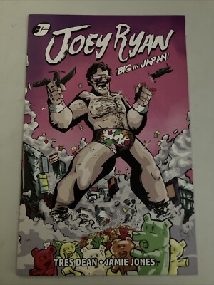 Joey Ryan Big In Japan (Chiodo 2017) NM Rare Pro Wrestling Crate Comic ...