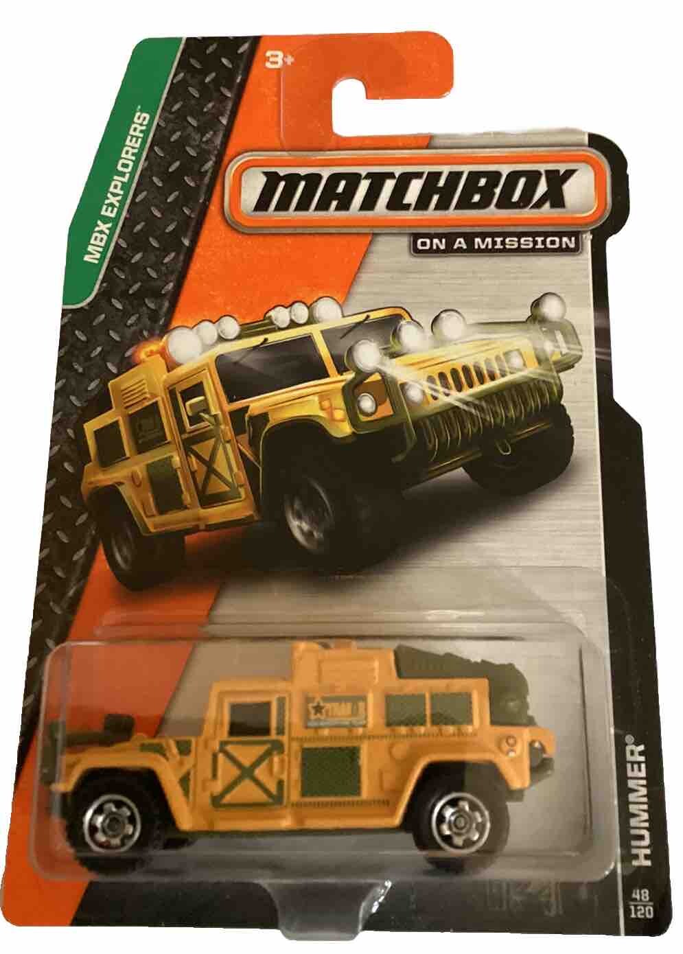 Matchbox MBX Explorers Hummer,49/120 Yellow | eBay