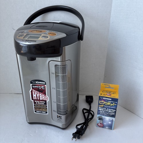 Zojirushi CV-DCC40 Water Heater Boiler And Warmer 4-Liter With Cleaners ...
