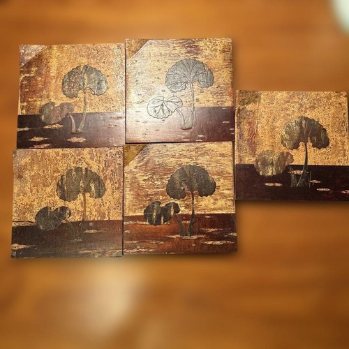 Sakura Leather Craft Sweet Plate 5 Pieces | eBay