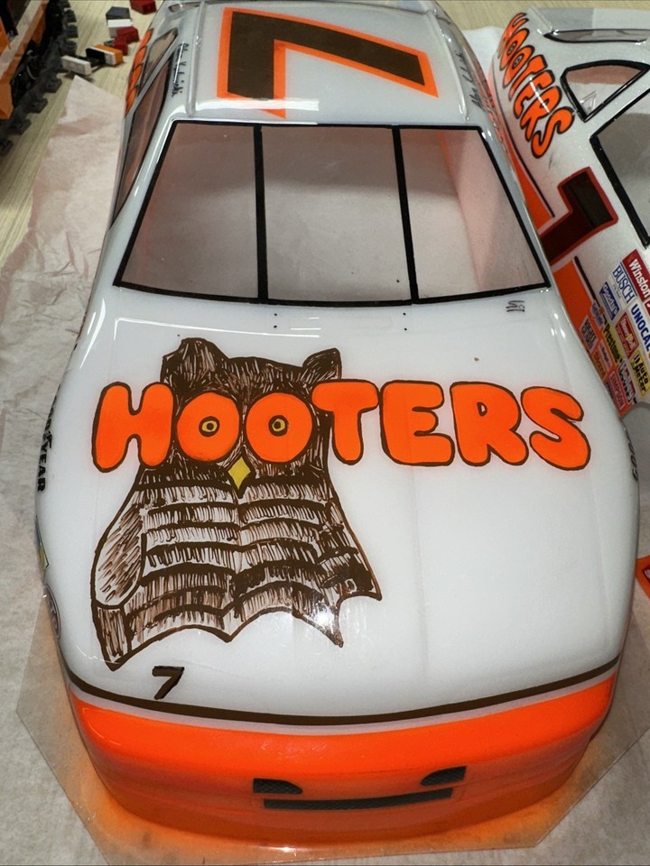 protoform rc body 1/10 Hooters Pre painted Alan Kulwicki Qty 2 | eBay