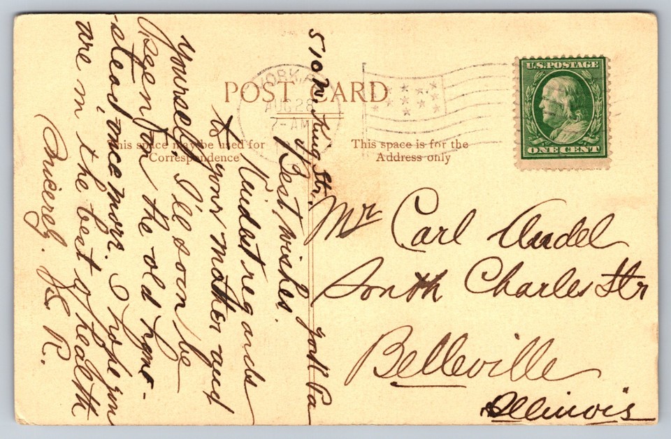 Residence of George Small York Pennsylvania PA Albertype Co. c1910 ...