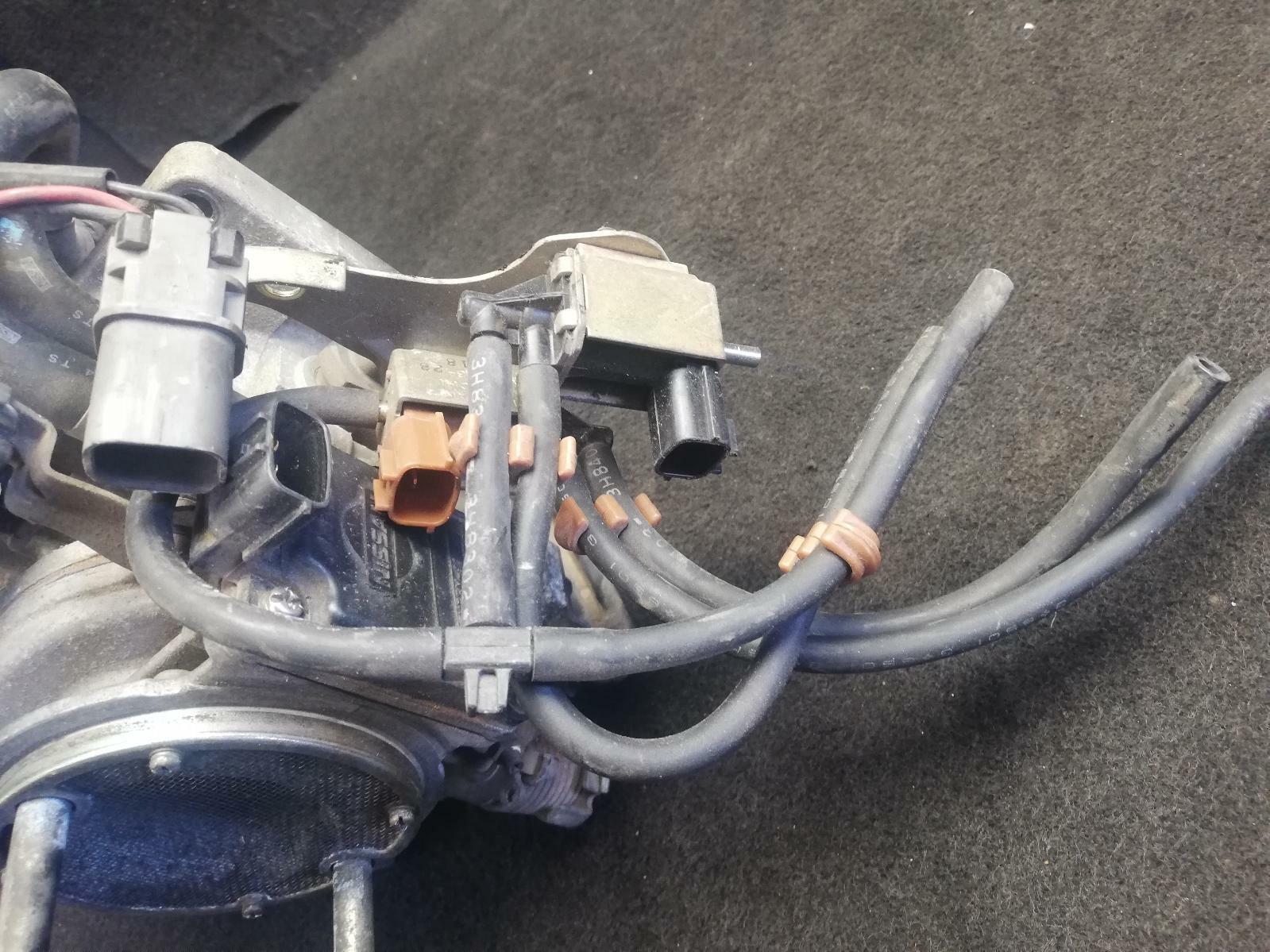 NISSAN NAVARA THROTTLE BODY WITH AFM D22, 2.4,KA24,PETROL,SINGLECAM 09/ ...