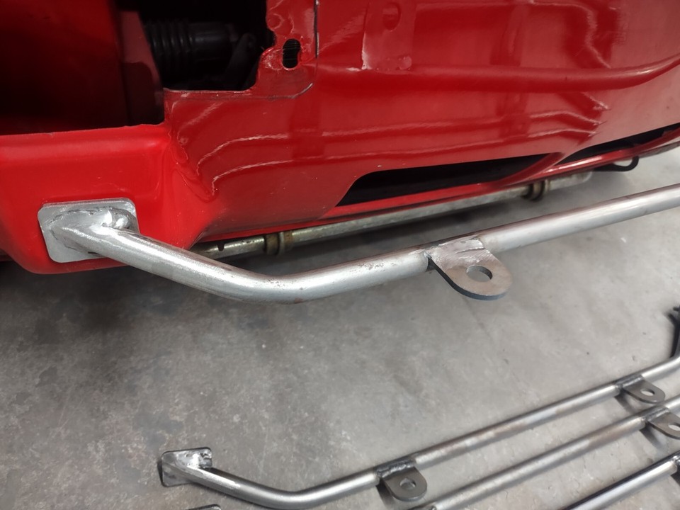 Triumph TR4, TR5, TR250, TR6 Rally Light Bar; LUCAS Spot Driving Lights ...