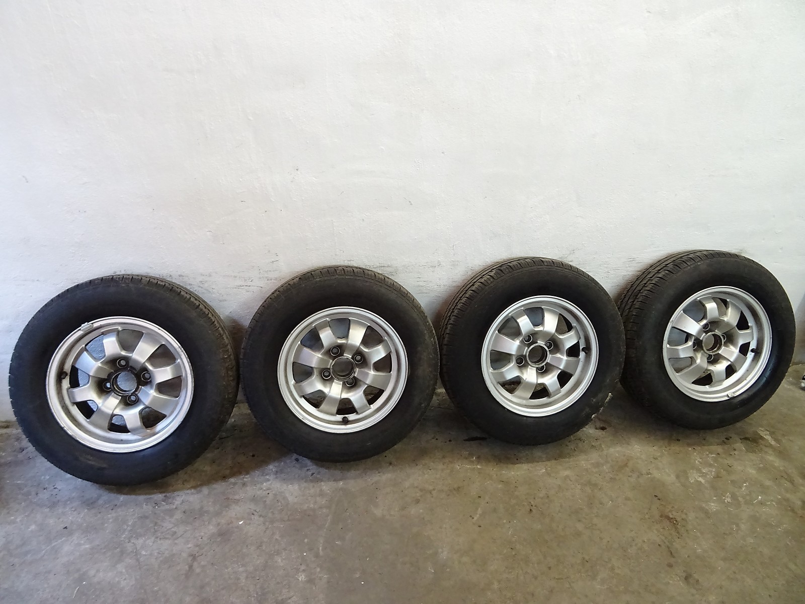 PORSCHE 924 HACKMESSER Felgen Räder Reifen ORIGINAL 6x14 477601031B 6mm ...