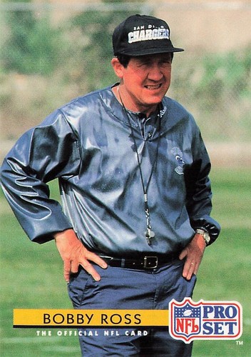 Bobby Ross HC 1992 NFL ProSet Football Card #315 | eBay