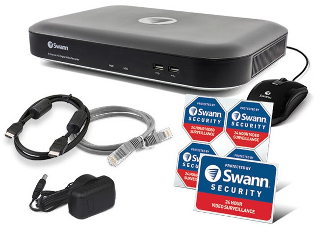 Swann DVR 4980 5mp Super HD 2tb Hard Drive 8 Channel Security DVR ...