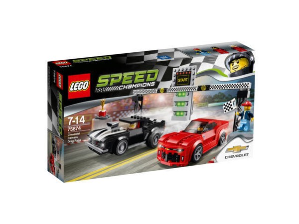 LEGO SPEED CHAMPIONS: Chevrolet Camaro Drag Race (75874) for sale ...