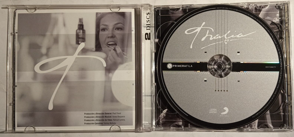 THALIA - PRIMERA FILA - 2009 MEXICAN CD + DVD, LATIN POP | eBay