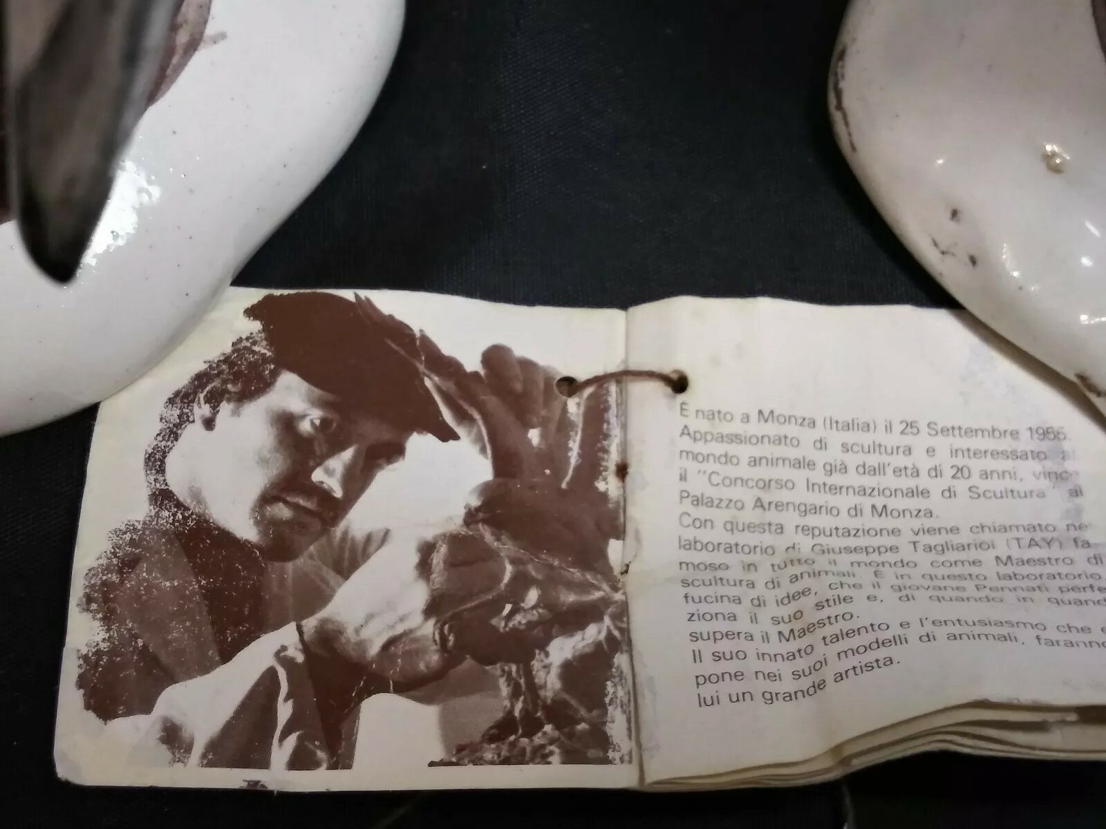 R Pennati Florence Sculture d'arte Italy Pair of Birds | eBay