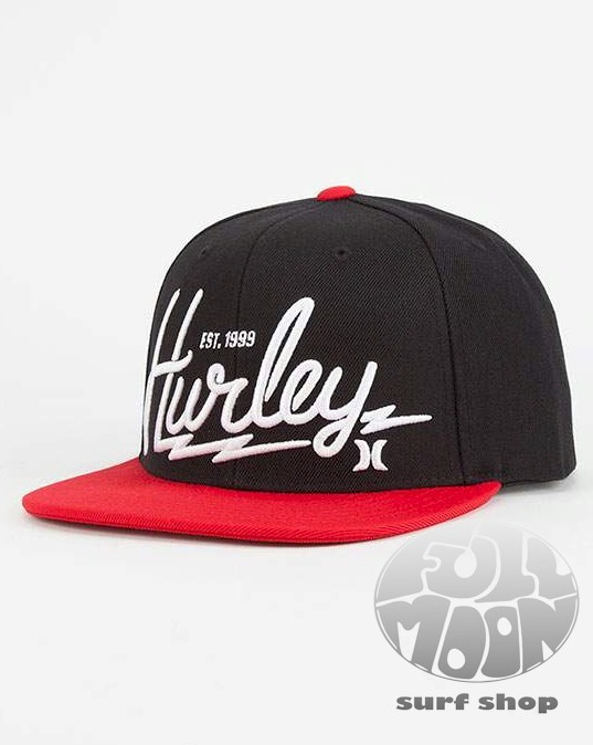New Hurley Bolts Mens Snapback Cap Hat | eBay