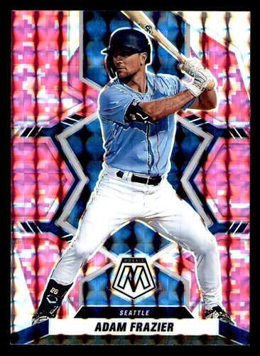 2022 Panini Mosaic - Adam Frazier #47 Pink Camo Mosaic Prizm for sale ...