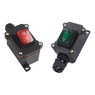 High Power Line Midway Waterproof Switch High Current Connetor Push ...