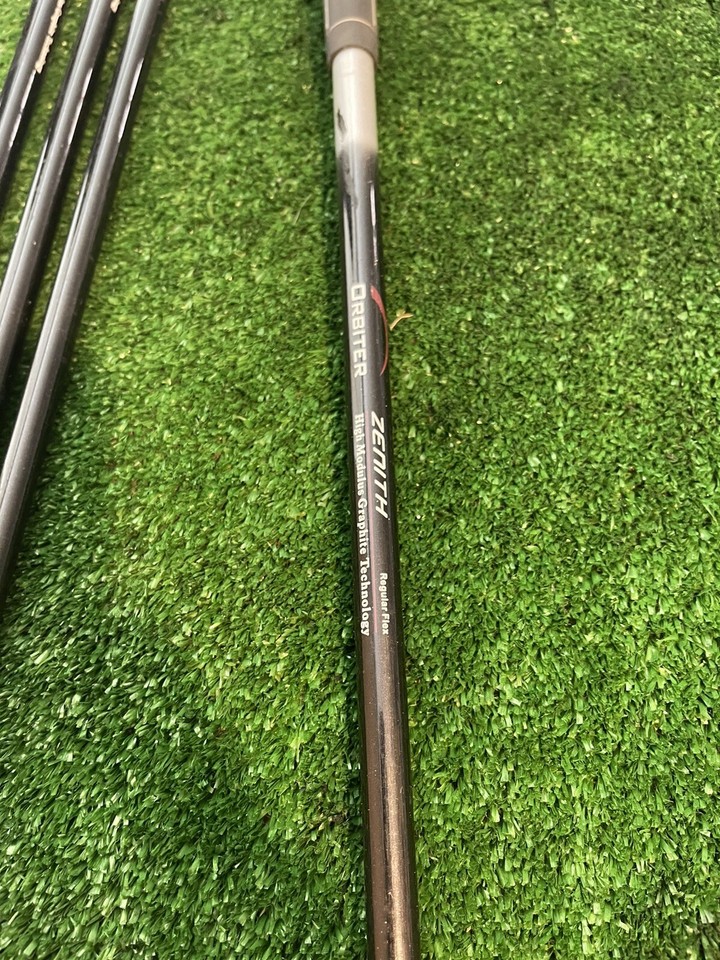 Orbiter Zenith Irons Set 3-PW Regular Graphite Shafts | eBay