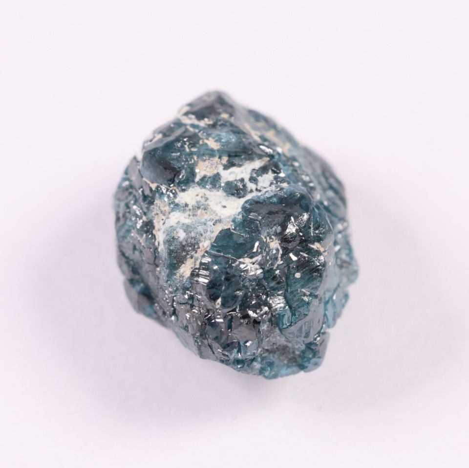 5.24 Ct Natural Blue Diamond Loose Rough Diamond Uncut Blue Diamond Raw ...