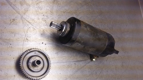 Kawasaki 1994 EX250 F8 Starter w Idler shaft & Gear NINJA T5-5U | eBay