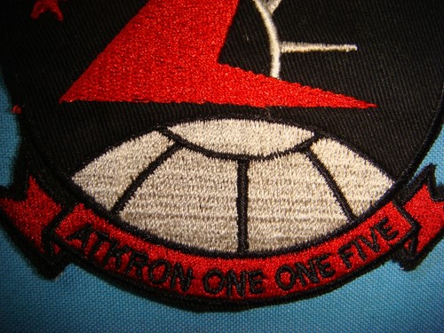 VIETNAM WAR PATCH, US NAVY ATTACK SQUADRON ATKRON VA-115 ( VARRIANT ...