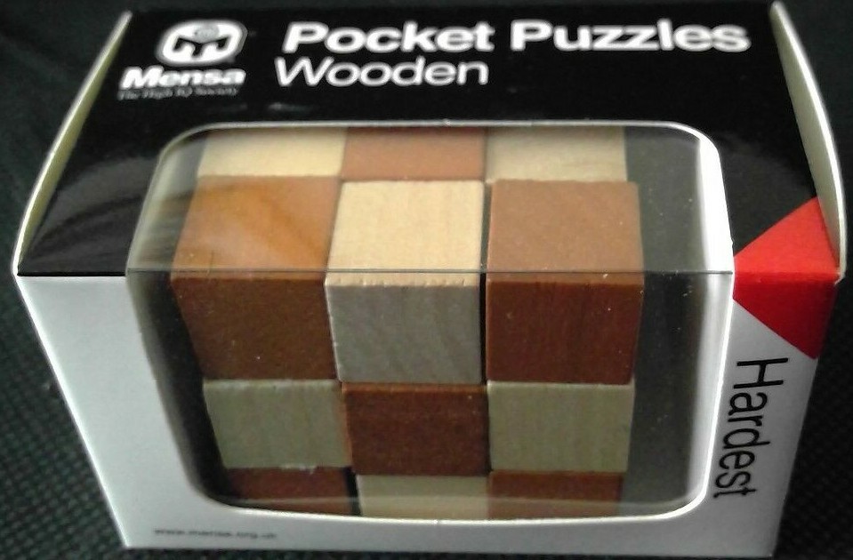 MENSA WOODEN PUZZLE BRAND NEW & SEALED (HARDEST) | eBay
