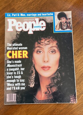 People Magazine January 25, 1988 Cher on the cover / excellent ...