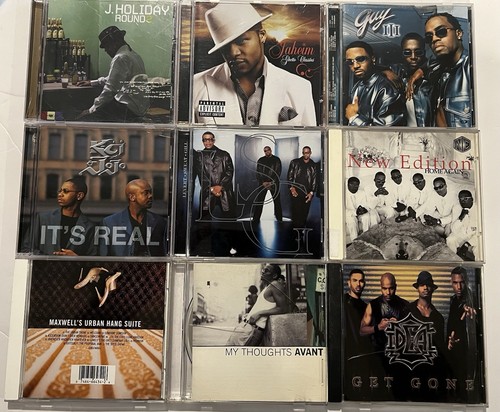 Lot of 9 R&B Soul, R&B Hip Hop Music CDs - New Edition, K-Ci & JoJo ...