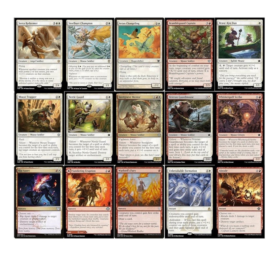 Elite Commander Mouse Deck - Mabel, Heir to Cragflame - Very Strong Red ...