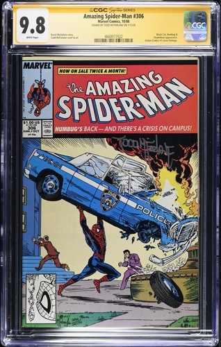 Amazing Spider-man 306 Cgc 9.8 1988 Signed Signature Series Todd ...