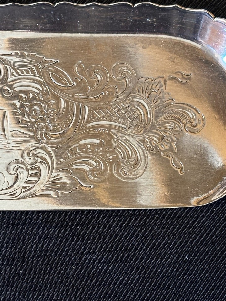 1855 Josephine Pattern / Coin Silver Crumber By Gorham & Co - 12 3/4 ...