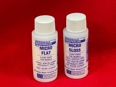 Microscale Industries MI3 + MI4 MICRO COAT FLAT + GLOSS 1oz bottle ...
