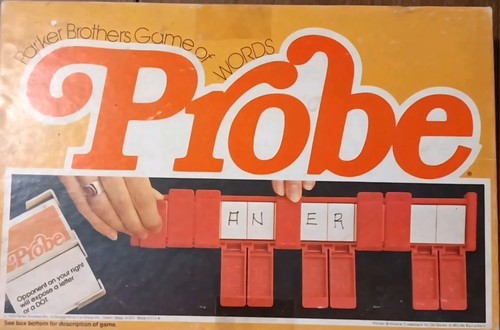 VINTAGE Probe COMPLETE Parker Brothers 1976 Classic Word Party Game | eBay