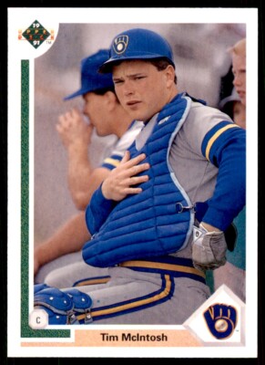 1991 Upper Deck Tim McIntosh Baseball Cards #547 | eBay
