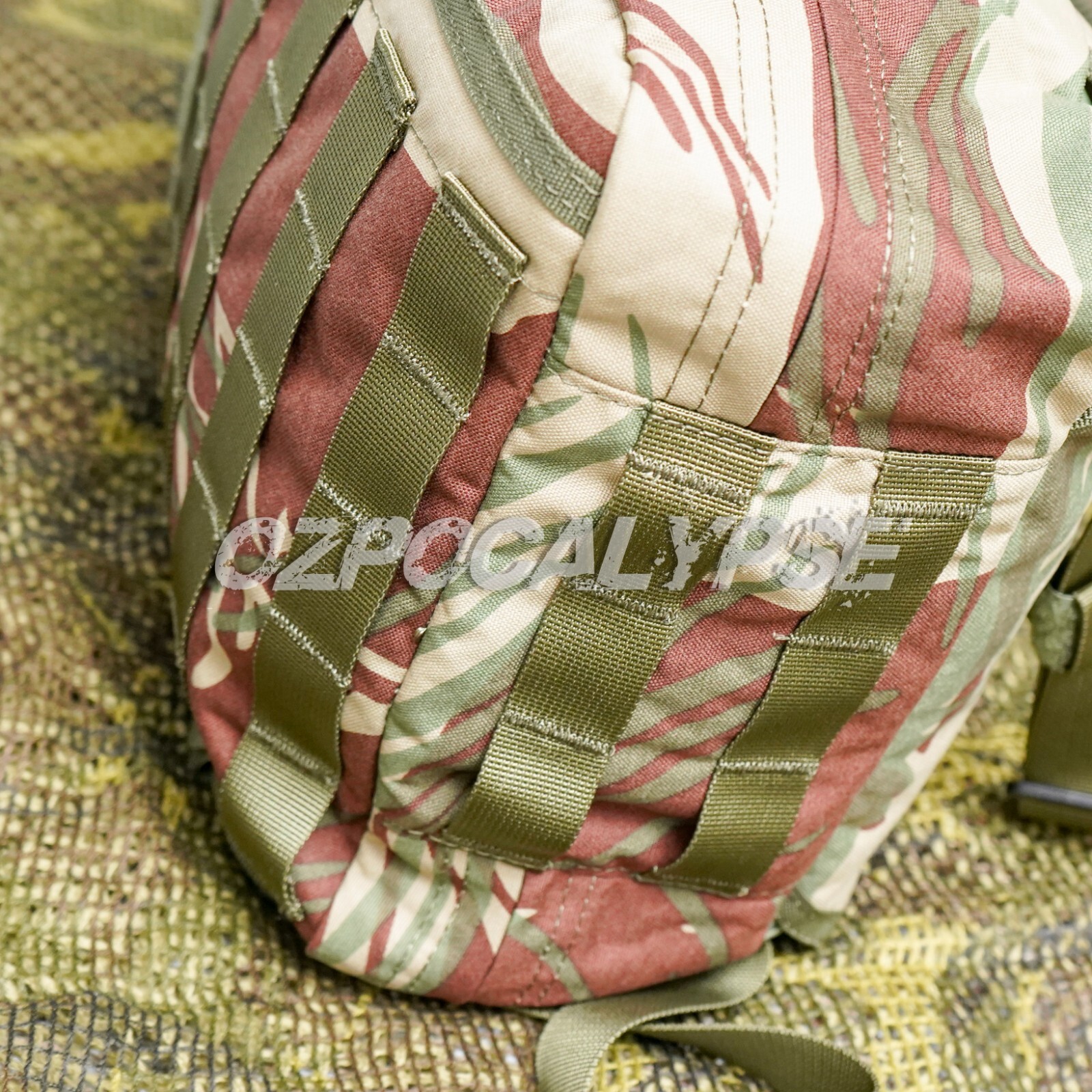 Rhodesian Brushstroke Molle Assault Pack - Day Camo Tactical Field Army ...