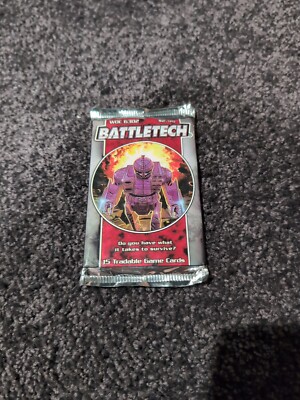 BATTLETECH CCG Booster Pack Limited Base Set SEALED WotC FASA OOP | eBay