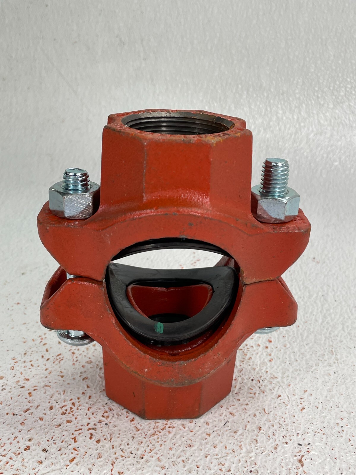 Victaulic 920N Mechanical Tee Dual-Outlet 2" Pipe Size x 1-1/2" F-NPT ...