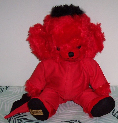 Merrythought Dragon Punkinhead Cheeky Bear England 70th Celebration ...