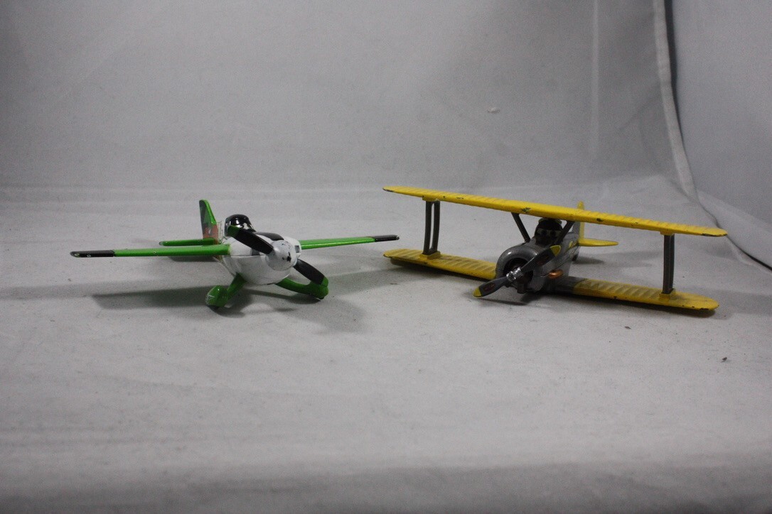 LEADBOTTOM DISNEY PLANES DIE-CAST CARS FIRE & RESCUE BIPLANE MOSC 2014 RARE