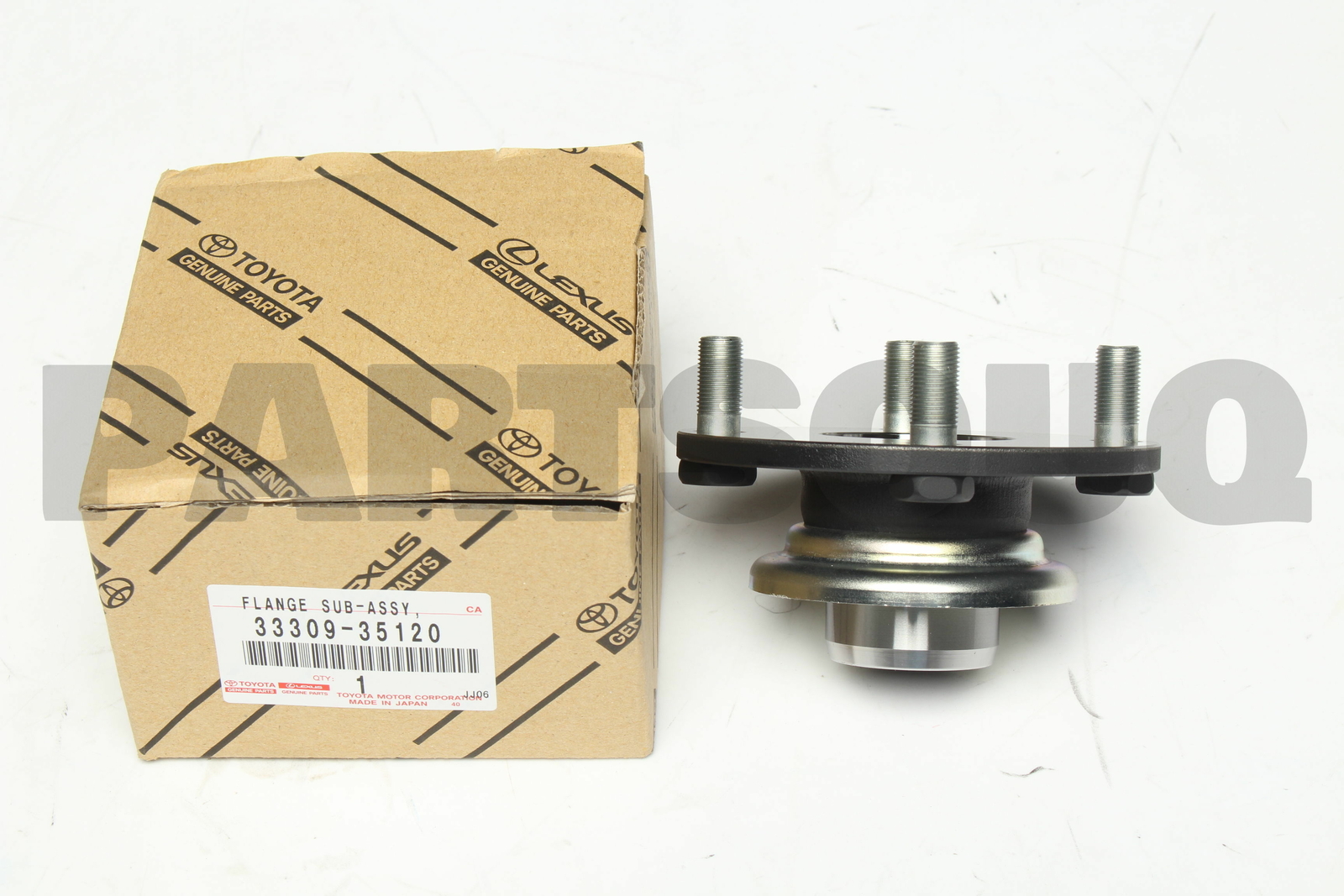 3330935120 Genuine Toyota FLANGE SUB-ASSY, OUTPUT SHAFT COMPANION 33309 ...