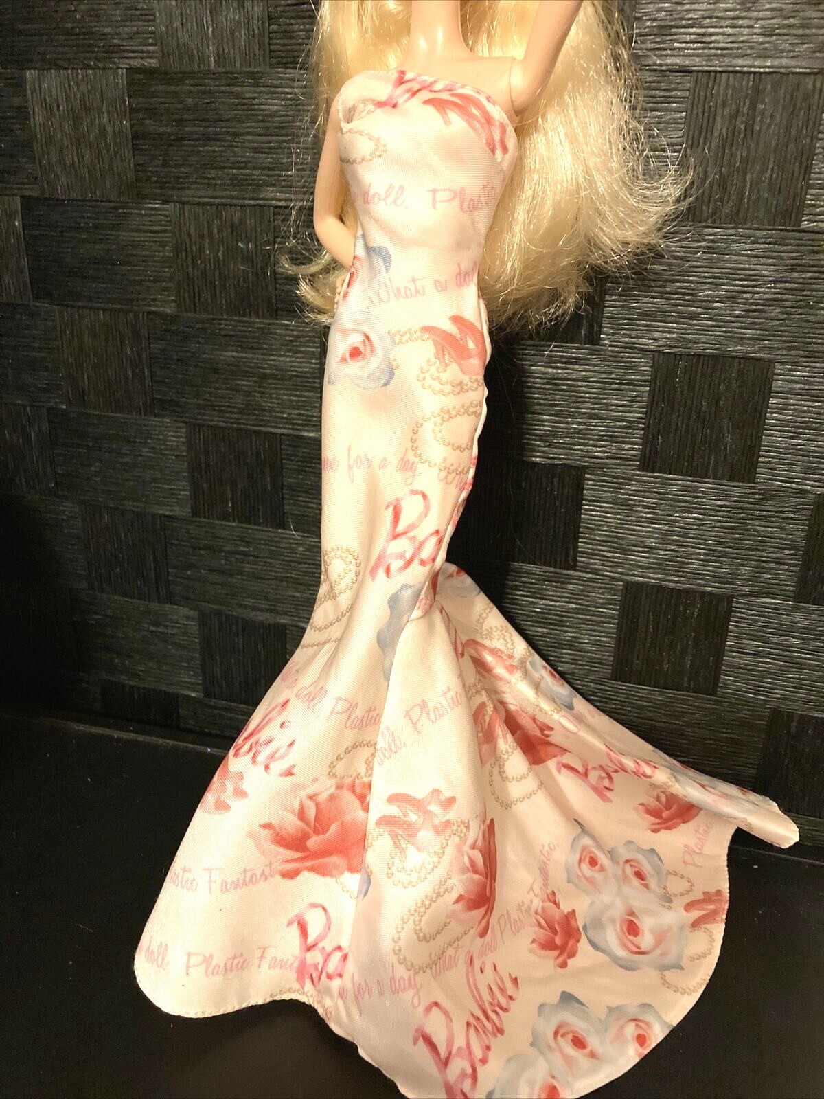 Rose Splendor Barbie Gown Floral AVON Barbie Collector 🌸DRESS ONLY 🌸 ...