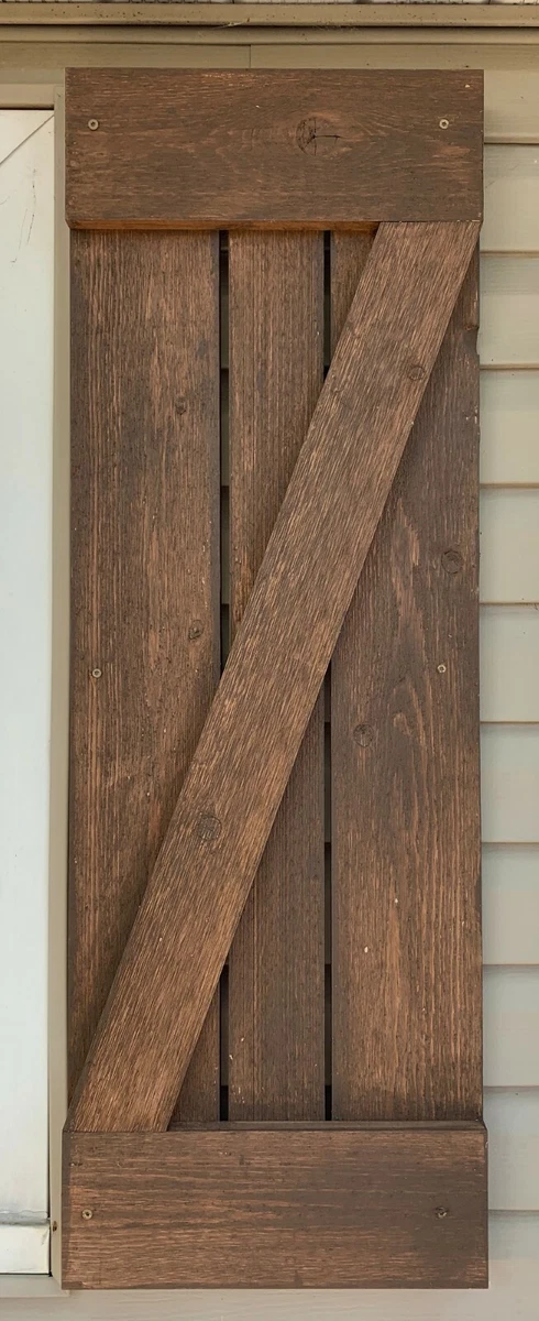 Rustic Indoor Shutters