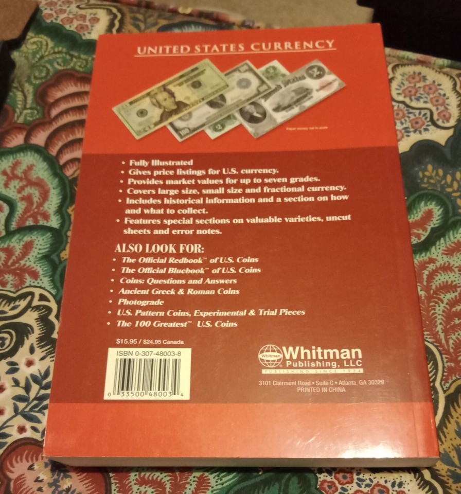 UNITED STATES CURRENCY Large Small Size Fractional Bank Note Paper ...