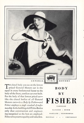 1928 Body by Fisher: Closed Body Vintage Print Ad | eBay