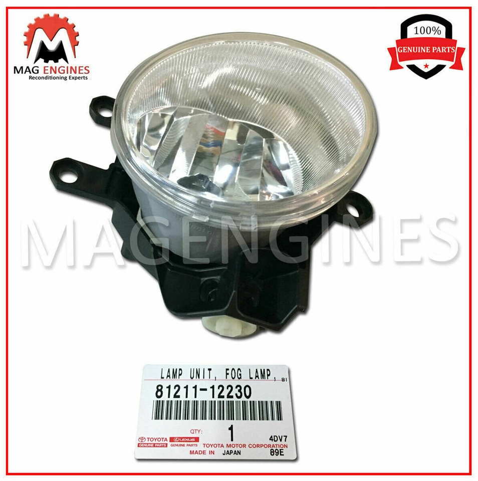 81211-12230 GENUINE OEM LAMP UNIT, FOG LAMP, RH 8121112230 | eBay