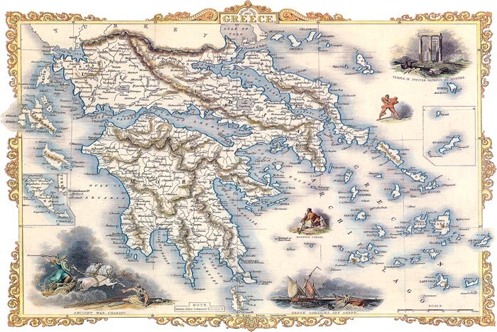 Mount Olympus Map World Map Living In The World Of Ancient Mythology