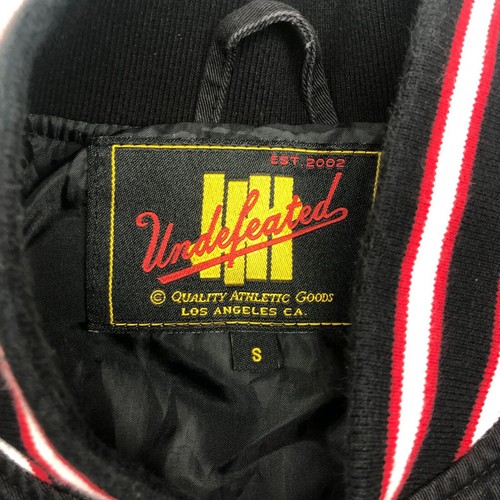undefeated undftd feather logo bomber varsity jacket size small S ...