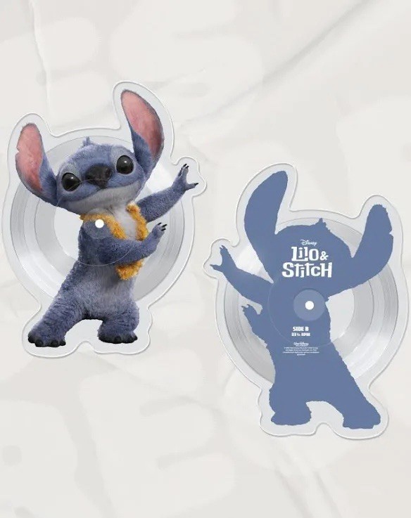 Lilo & Stitch Limited Edition Die Cut Picture Disc 10" Vinyl Single NEW ...