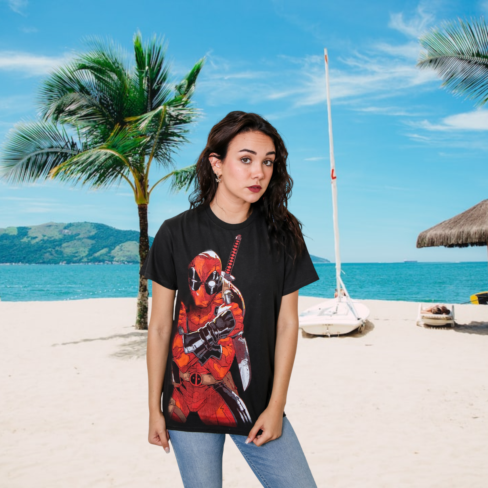 Deadpool Merculese Marvel Comics Licensed Adult T-Shirt | eBay