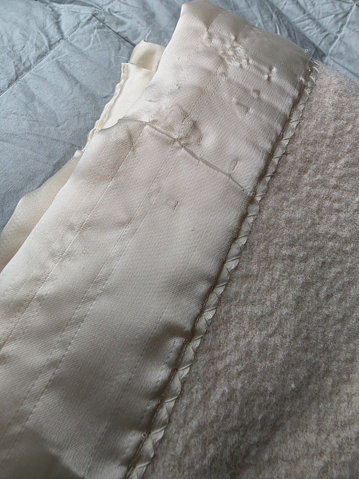 Wool Blanket 100% MERINO - 96 X 90" - YELLOW - QUEEN USA | eBay