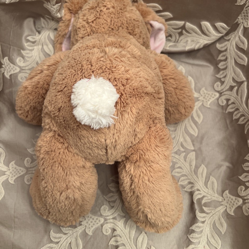 Build-A-Bear Bunny Rabbit Brown Tan Pink Easter Plush~1 Day Shipping ...