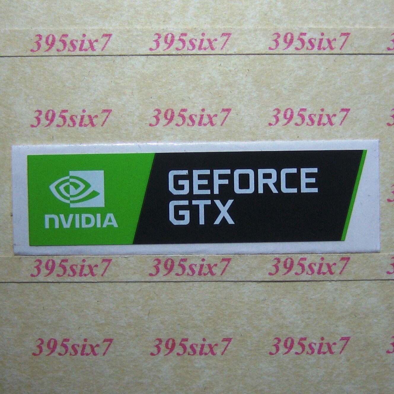 NVIDIA GEFORCE RTX STICKER 15mm x 46mm Silver Effect Version | eBay