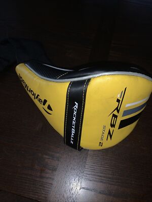 TaylorMade RBZ Stage 2 Driver Headcover Yellow Head Cover Golf | eBay