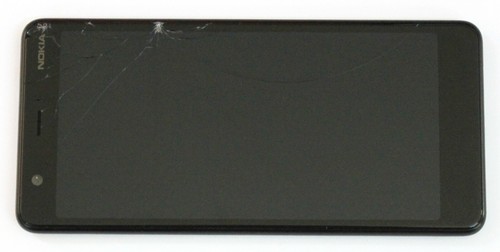 OEM AT&T NOKIA 3.1 A TA1140 REPLACEMENT~WORKING LCD~CRACKED DIGITIZER ...